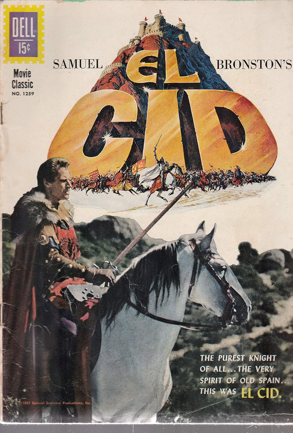 Samuel Bronston's "El Cid" Comic Book: Frederic M. Frank: Amazon.com: Books