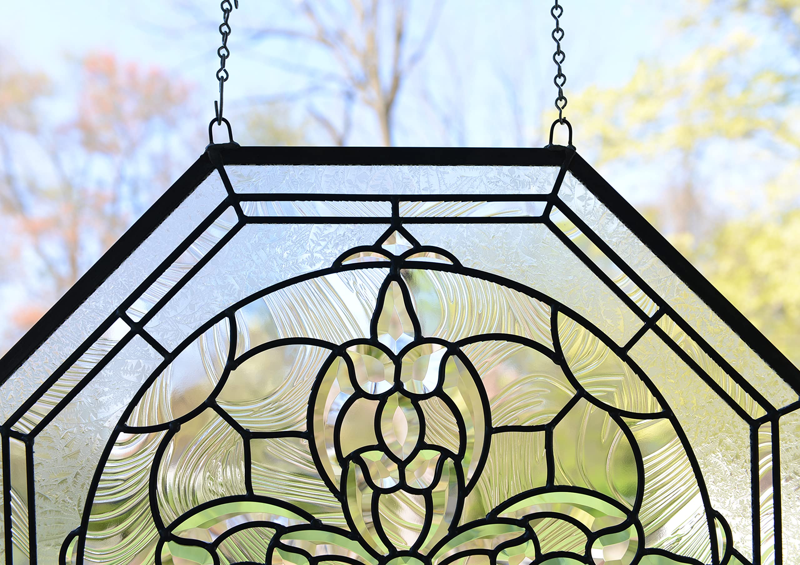 Octagon Anderson Stained Glass Windows