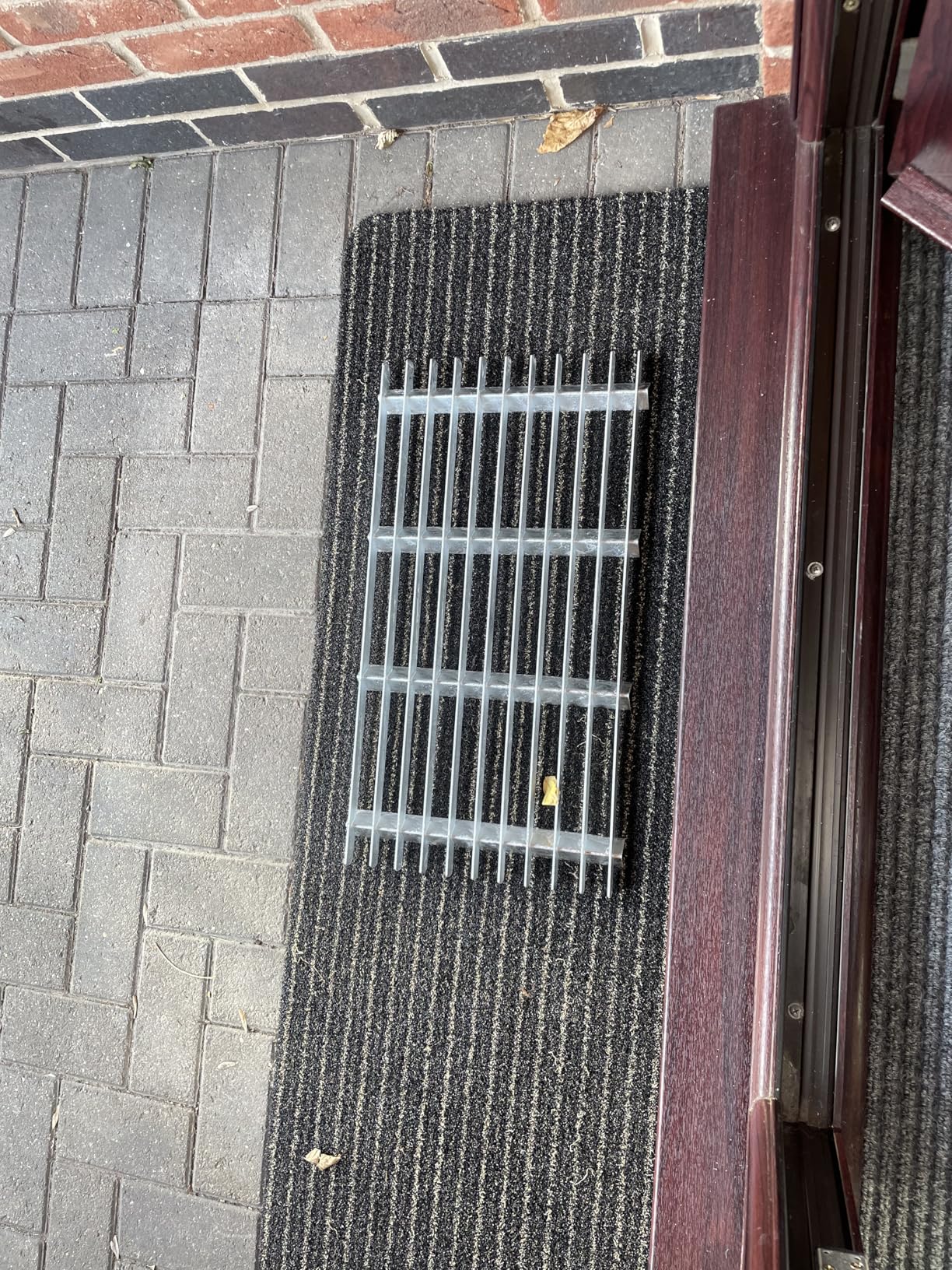 CKB LTD® Metal Grill Galvanised Steel Doormat Outdoor Garden Entrance ...