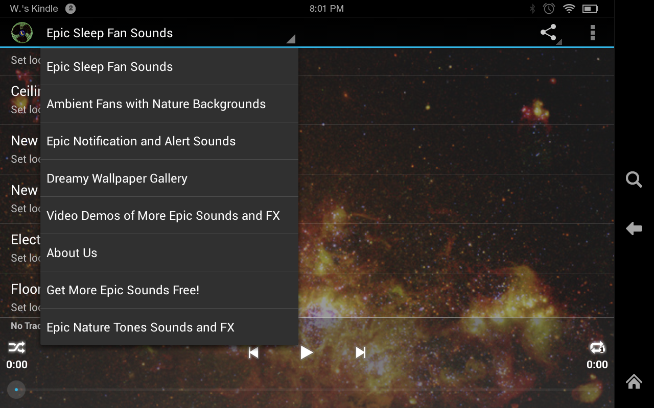 Epic Sleep Fan Sounds and FX - App on Amazon Appstore