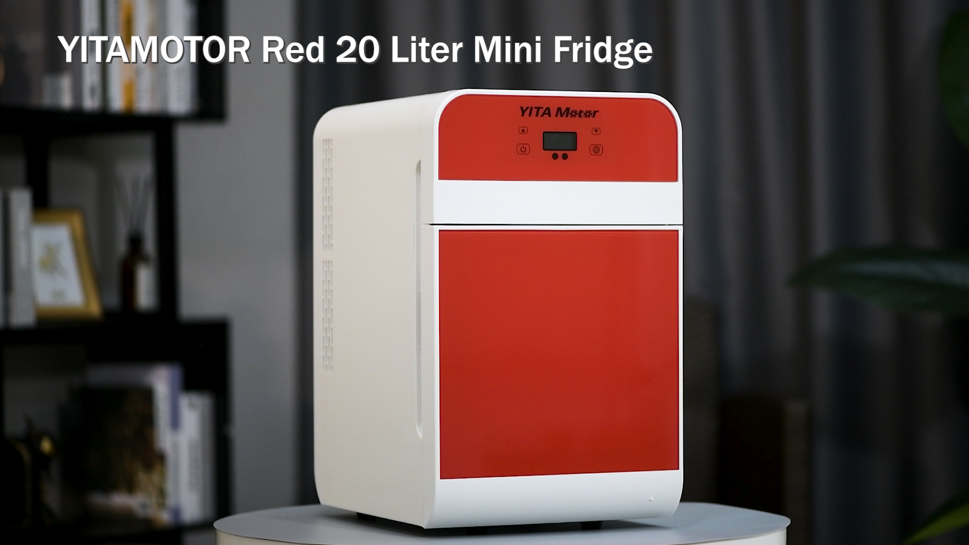 Watch YITAMOTOR Red Mini Fridge 20 Liter Portable Refrigerator on ...