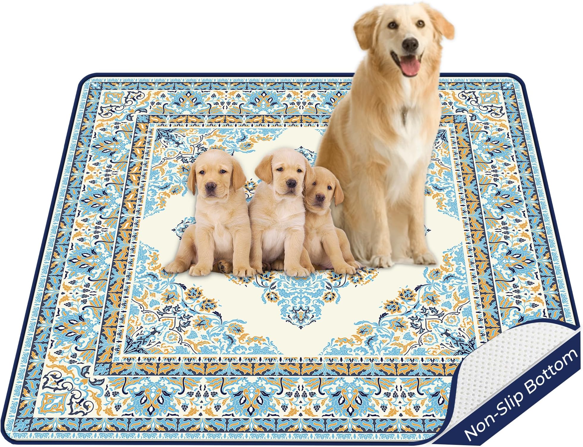 Amazon.com: Washable Pee Pads for Dogs 72x72 - Extra Large Super ...