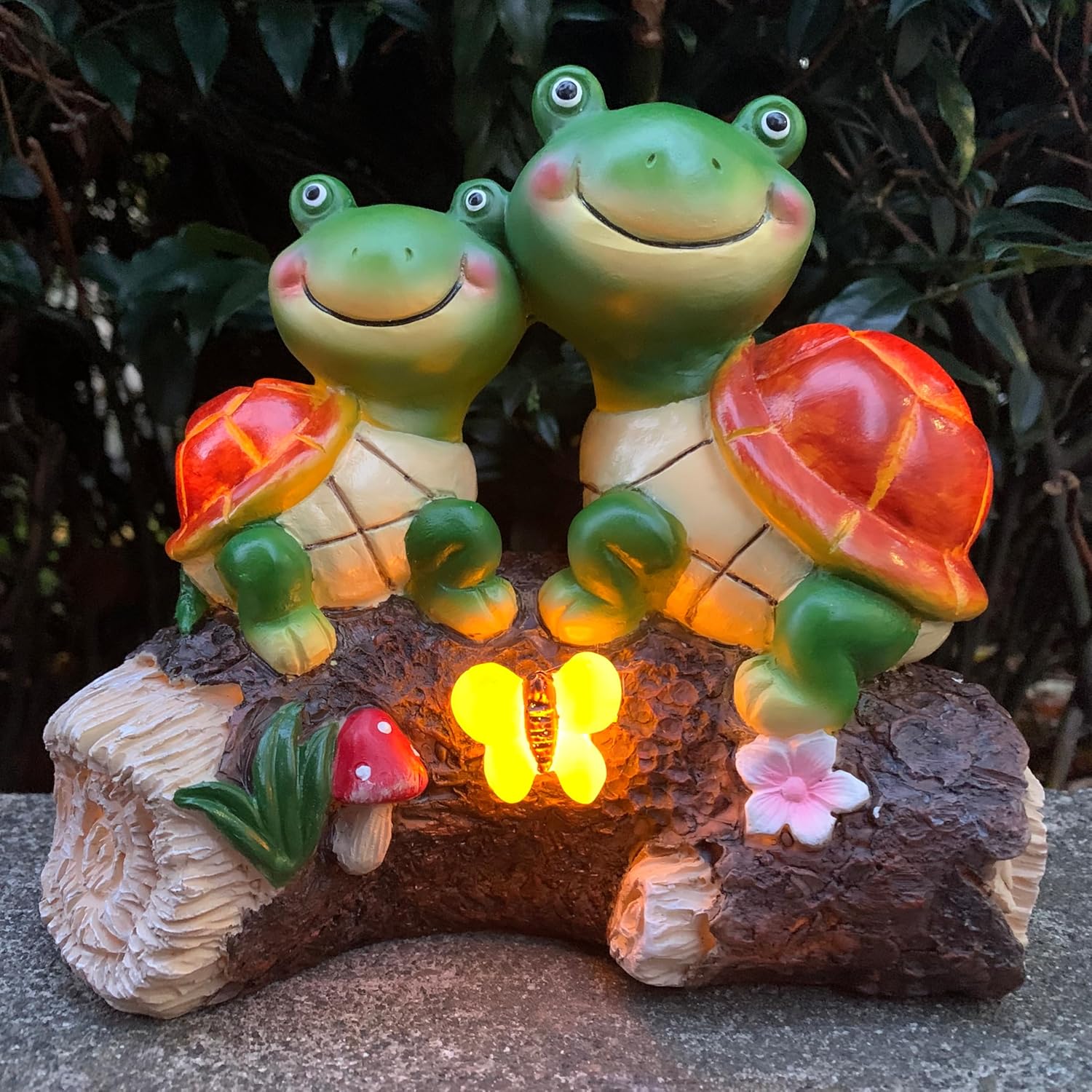 Amazon.com: Malister Garden Turtle Figurines Outdoor Decor - Outdoor ...