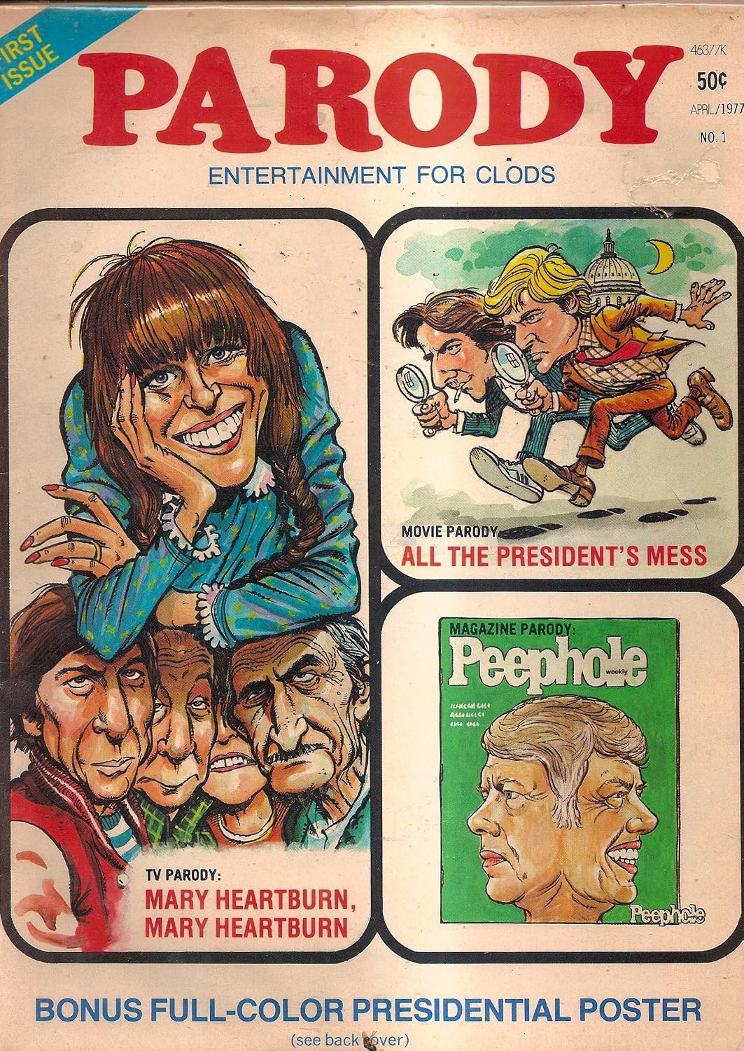 Parody Magazine April 1977: Armour Publishing: Amazon.com: Books