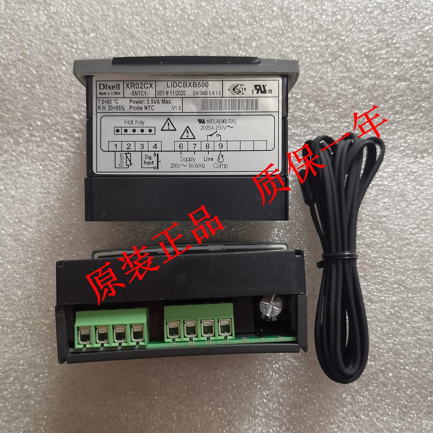 and Original Italian dixel elf XR02CX, XR02CX-5N0C1 XR01CX Thermostat ...