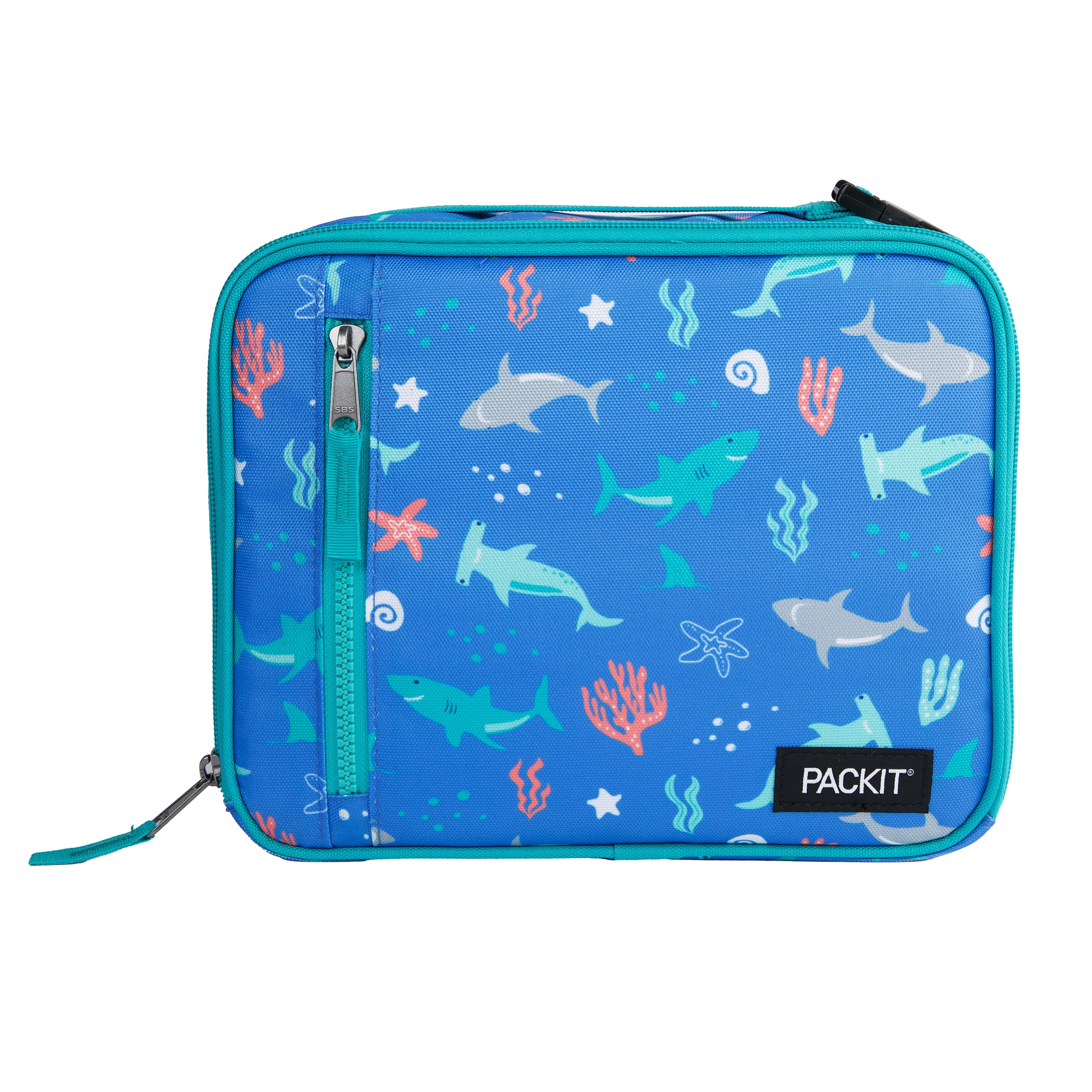Snapklik.com : PackIt(R) Freezable Classic Lunch Box, Sea Shark, Built