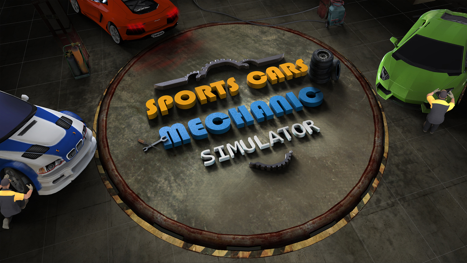 Futuristic Sports Car Mechanic Workshop Simulator: Ultimate Car Repair ...