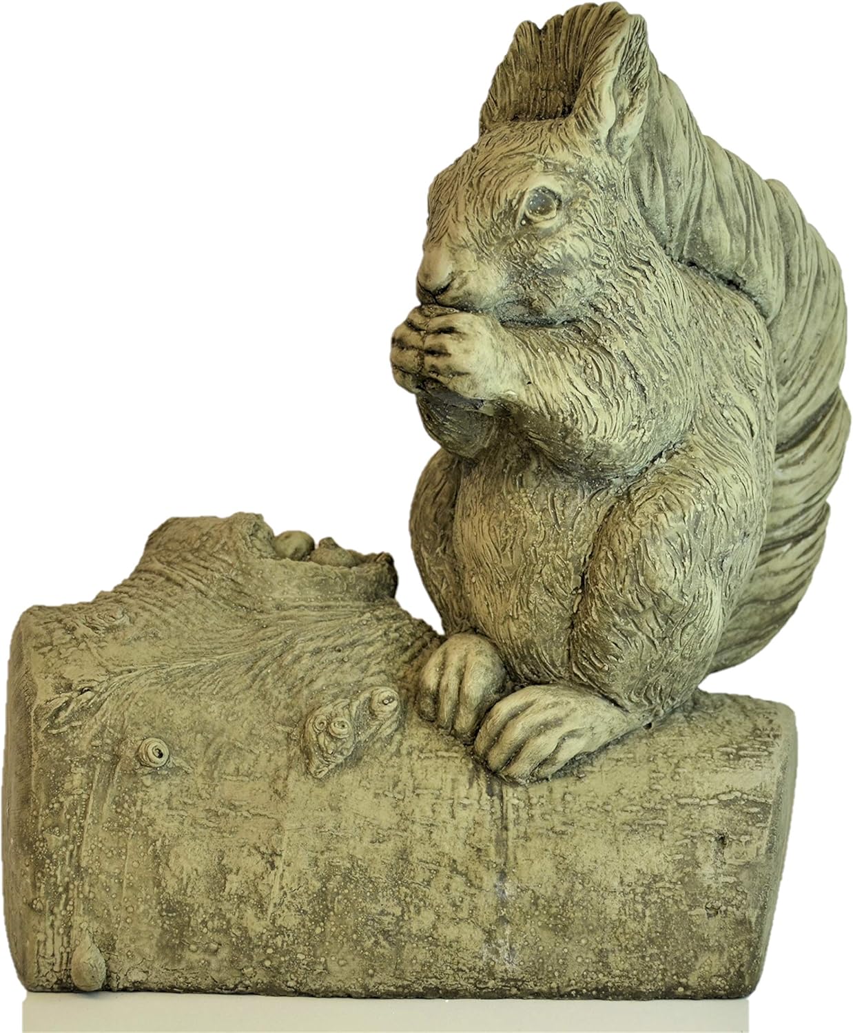 Kit the Red Squirrel-Garden Ornament-Sculpture Stone Statue-Gift ...