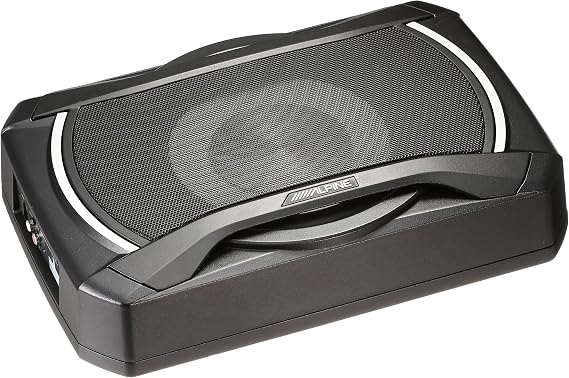 Alpine SWE-1080 Powered Subwoofer : Amazon.com.au: Electronics