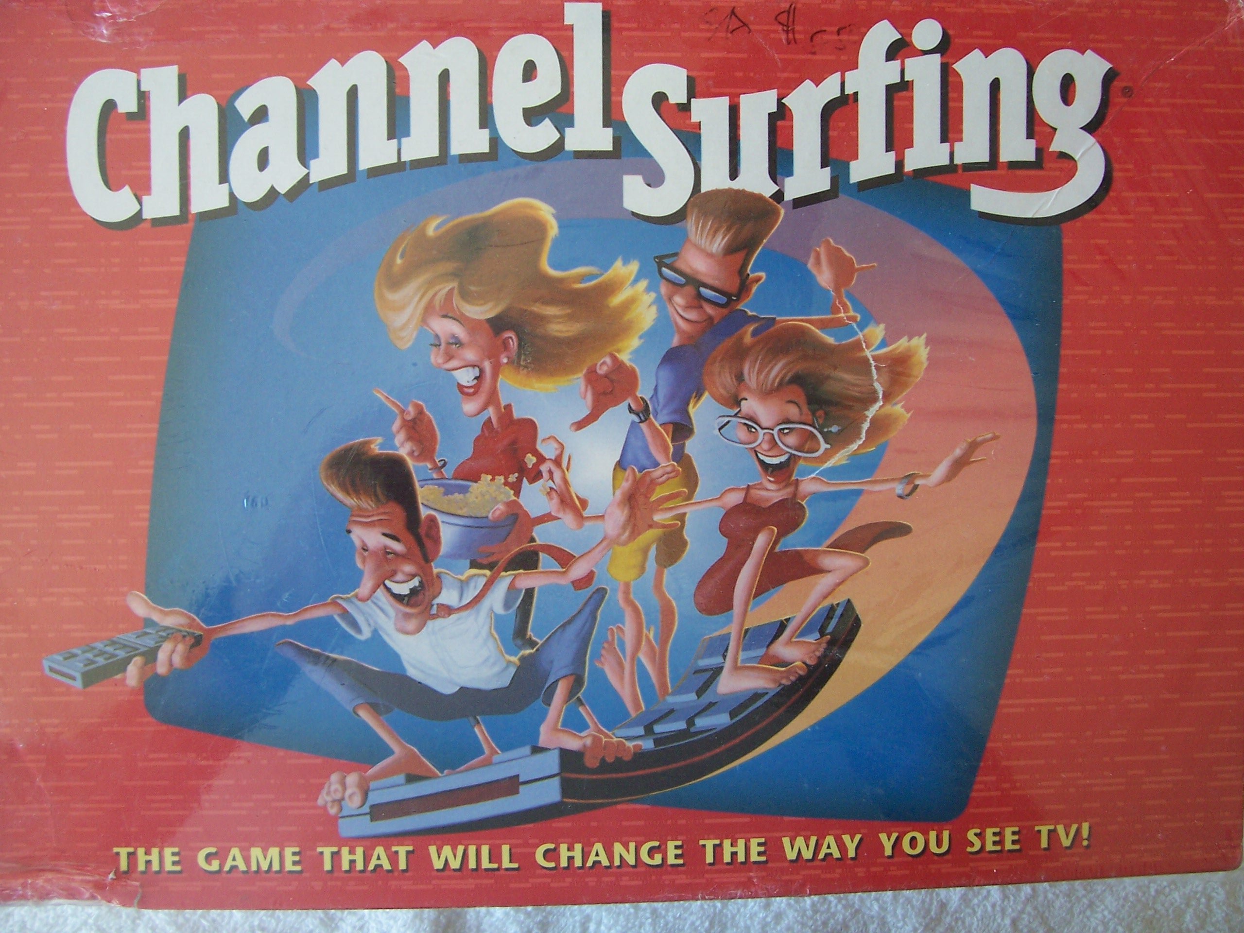 Amazon.com: Channel Surfing Board Game : Toys & Games