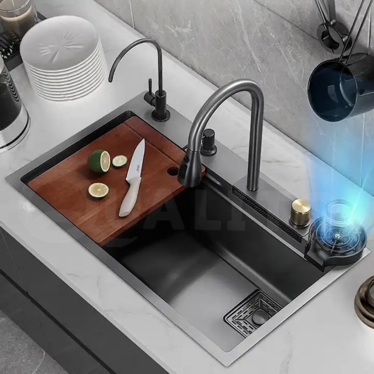 Watch Qualito 30x18 Inch Multifunction Kitchen Sink on Amazon Live