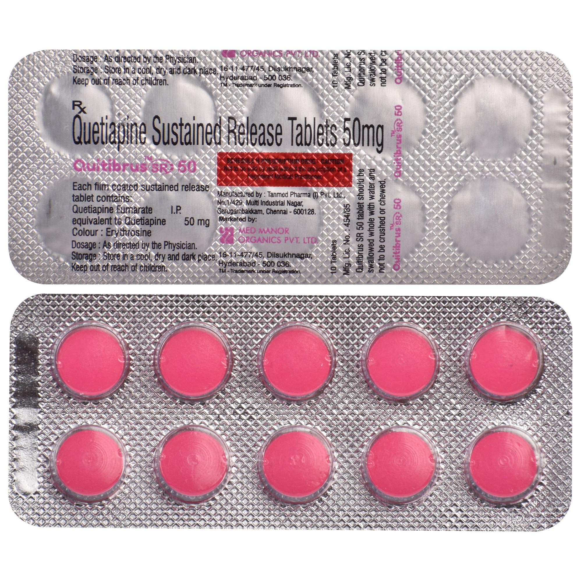 Erythrosine Tablets