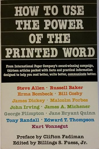 How to Use the Power of the Printed Word: Forbes, Malcolm ...