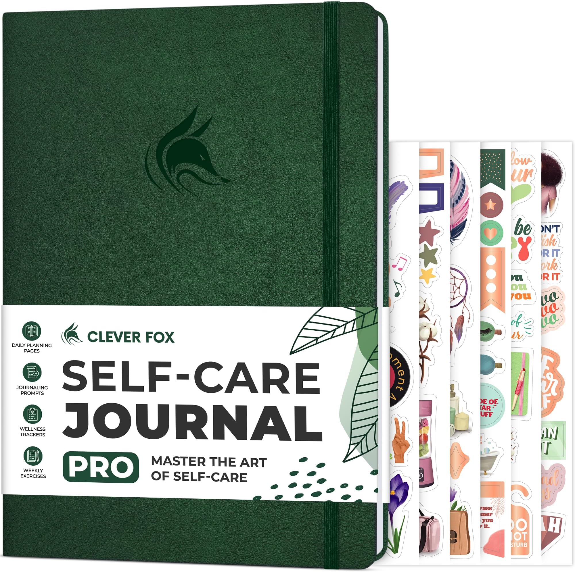 Amazon.com : Clever Fox Self-Care Journal PRO – Wellness & Daily ...