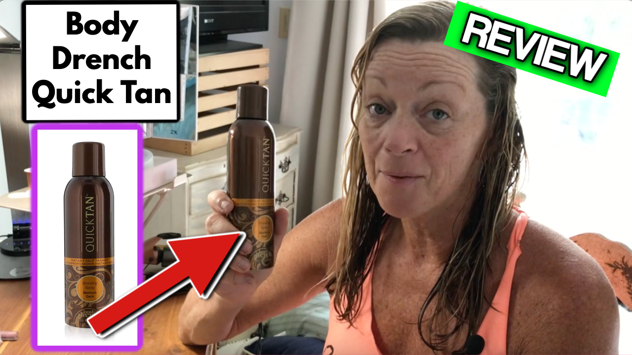 Watch Body Drench Quick Tan Instant Self-Tanner, Bronzing Spray on ...