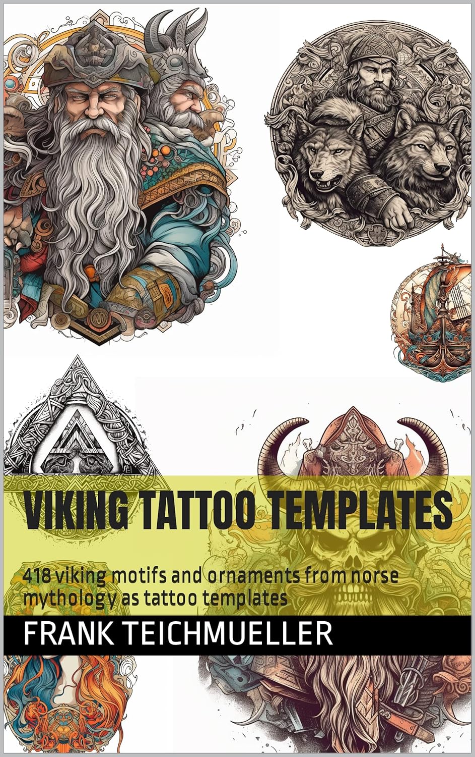 viking tattoo templates: 418 viking motifs and ornaments from norse ...