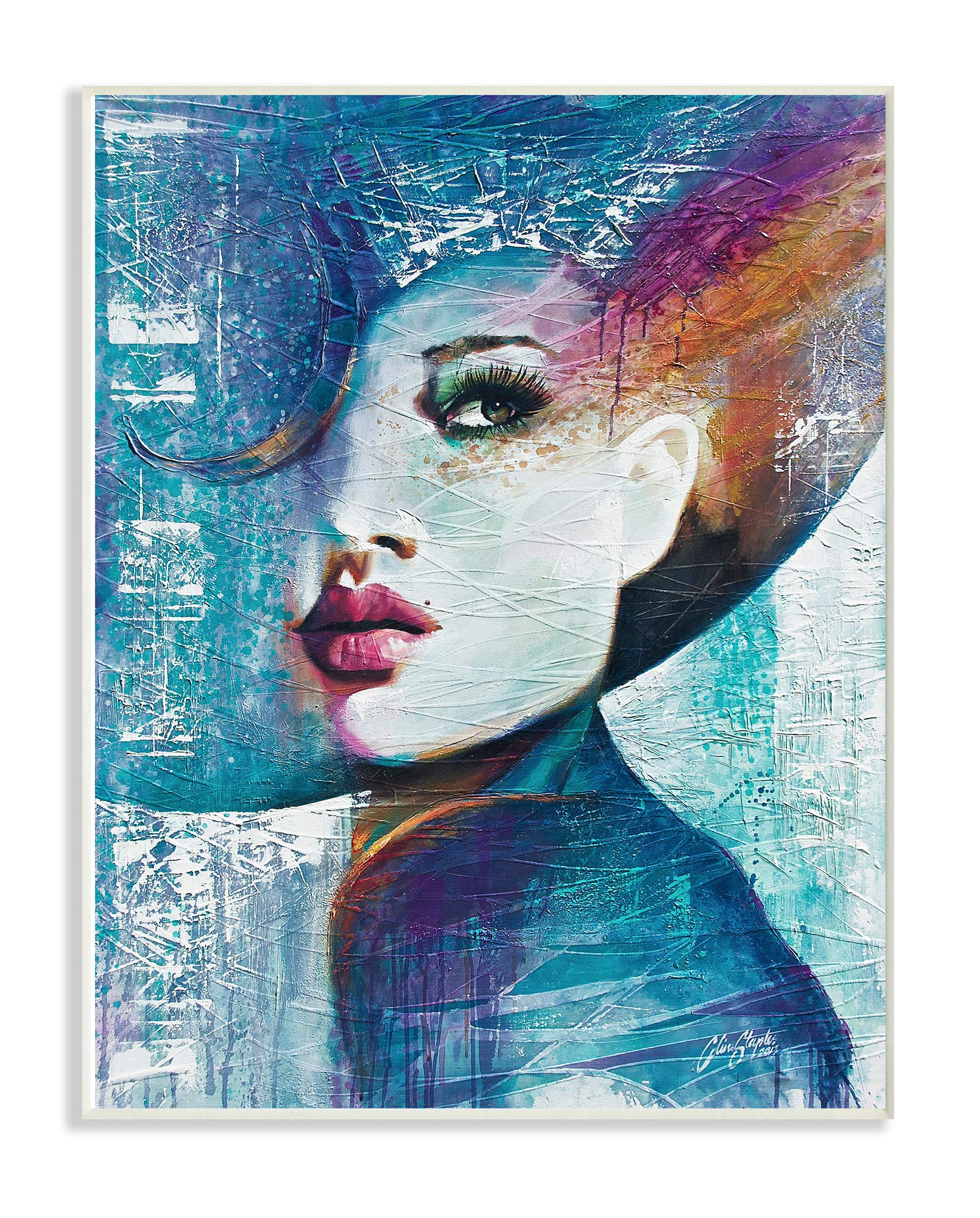 Ink Splatter Portraits