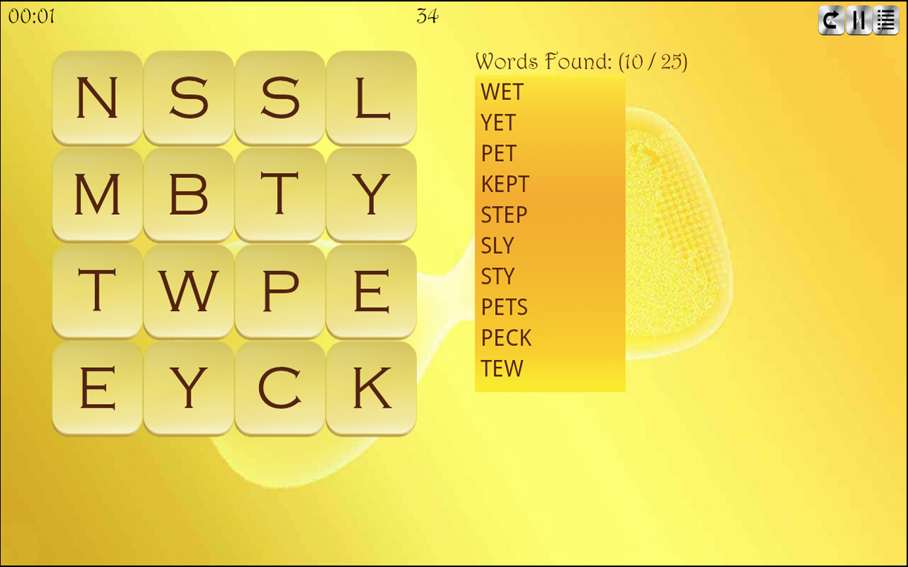 mots Boggler - Application sur Amazon Appstore