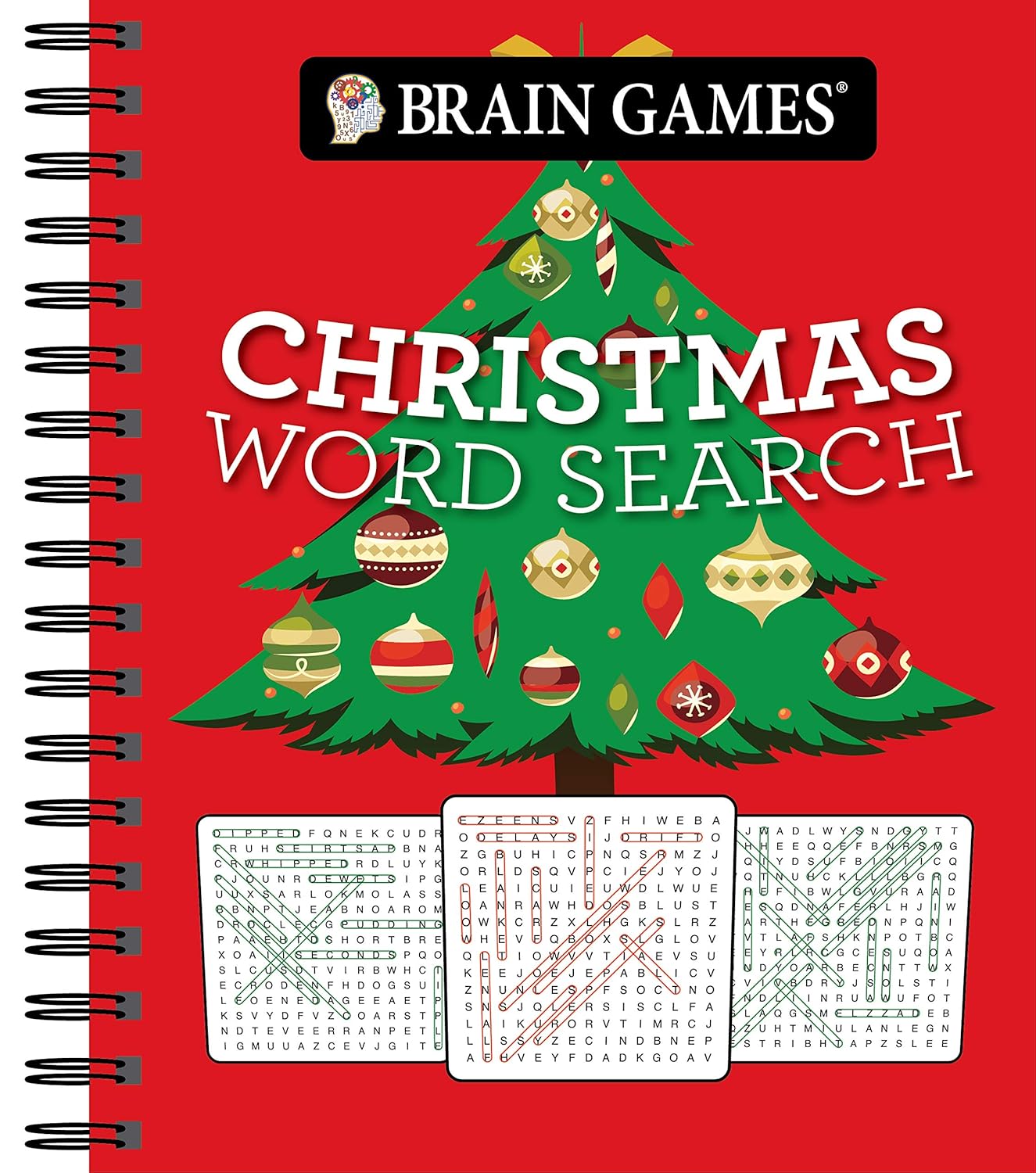 Brain Games - Christmas Word Search: Publications International Ltd ...