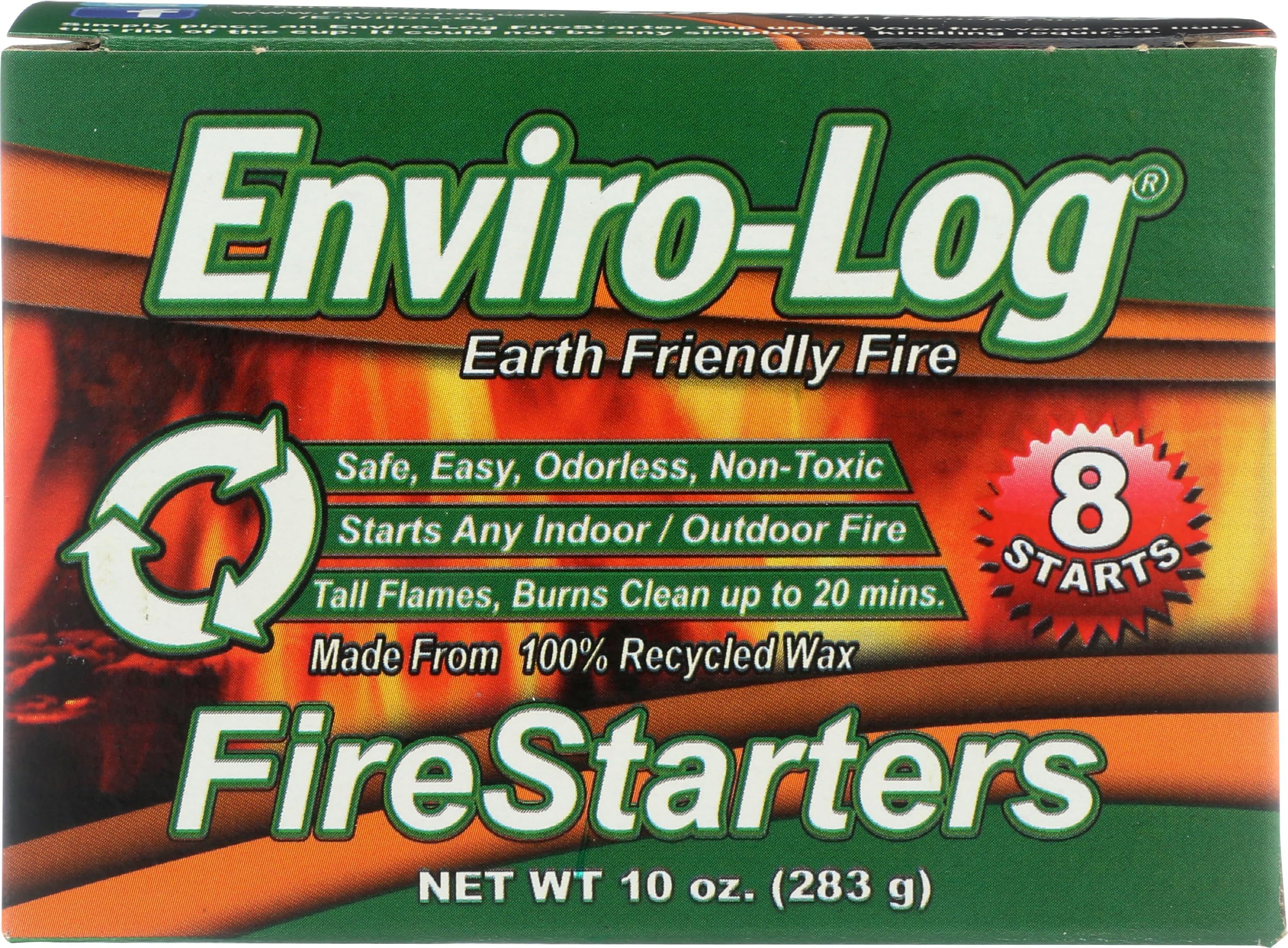 Amazon.com: Enviro-Log Earth Friendly Fire Log, 5 lb, Burns Cleaner ...