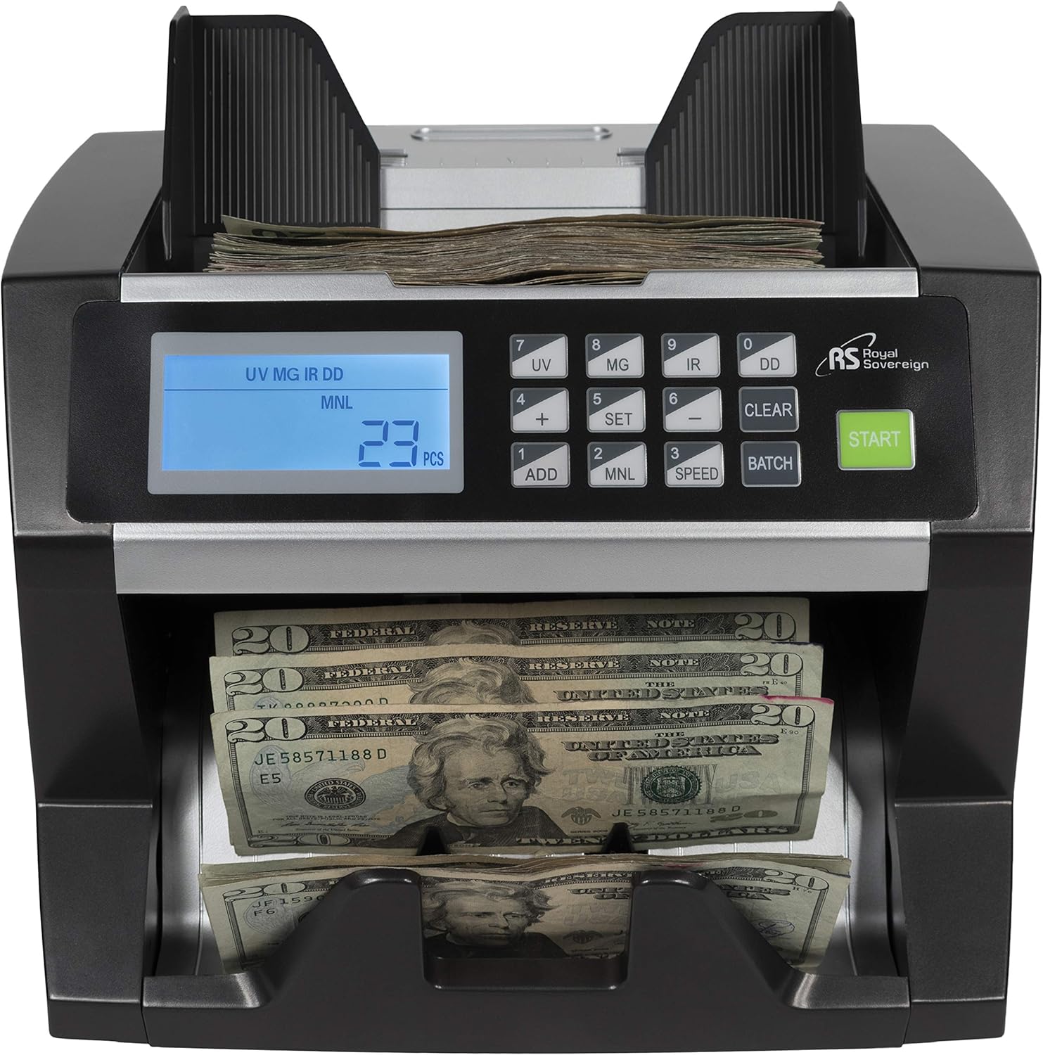 Amazon.com : Royal Sovereign High Speed Money Counting Machine, with UV ...