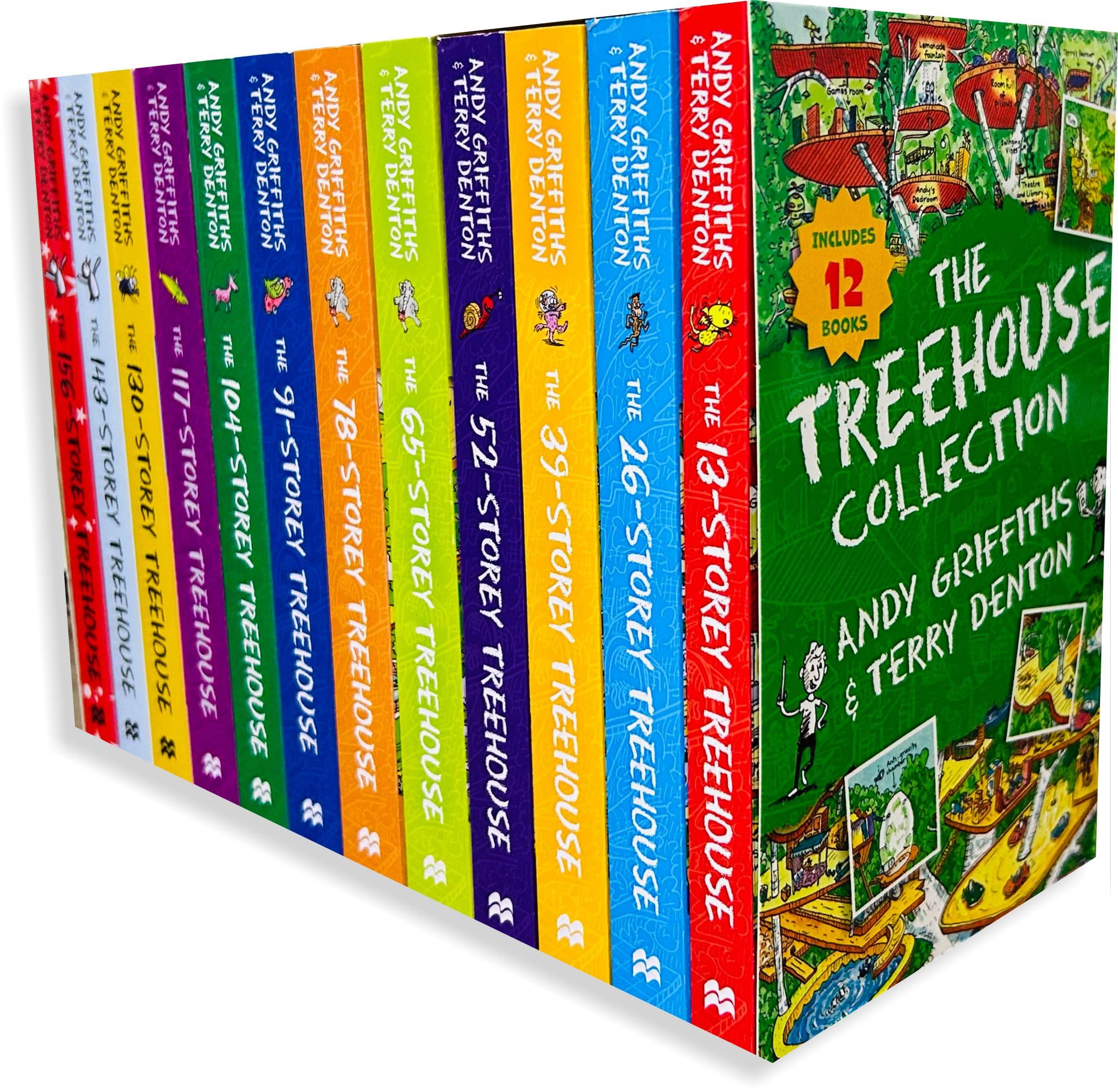 The Treehouse Series 12 Books Collection Set By Andy Griffiths: Andy ...