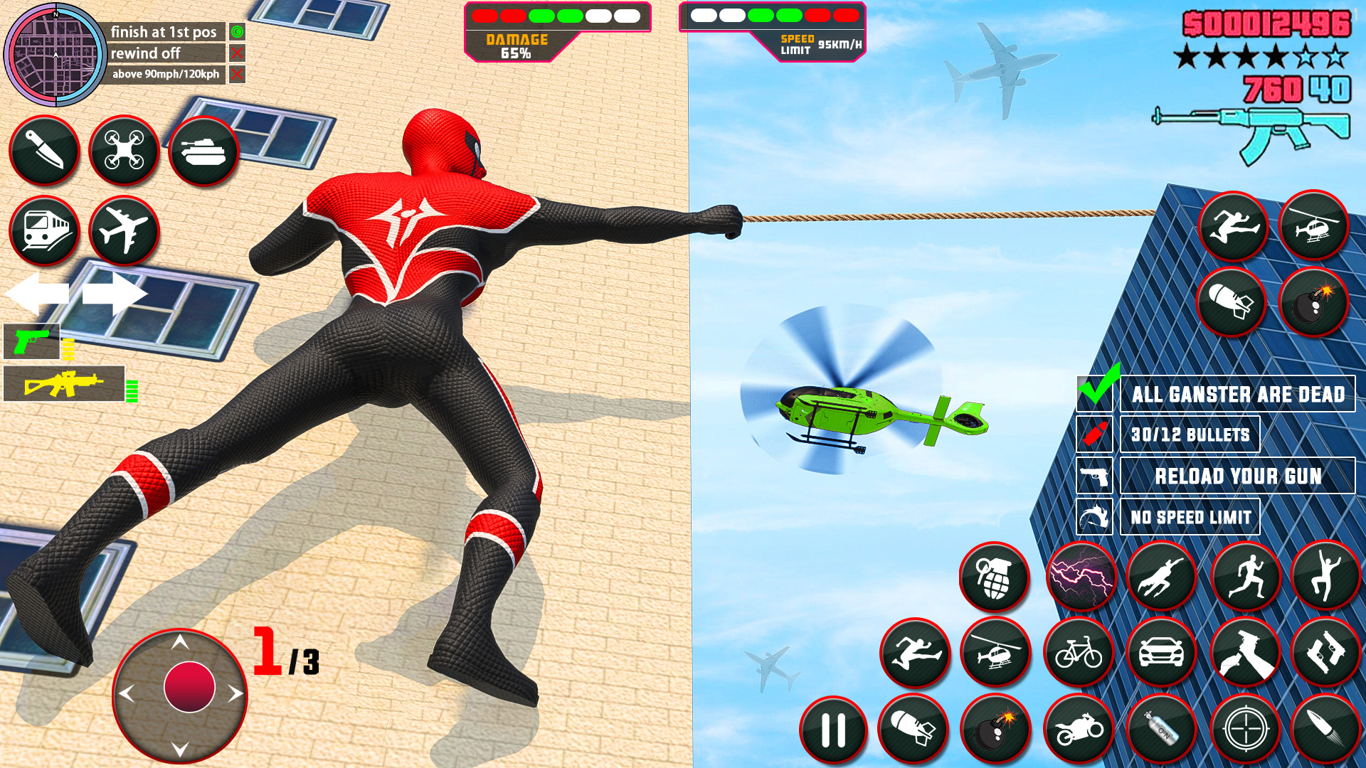 Speed Hero: Flying Rope Hero Ring Fighting Games Pro - App on the ...