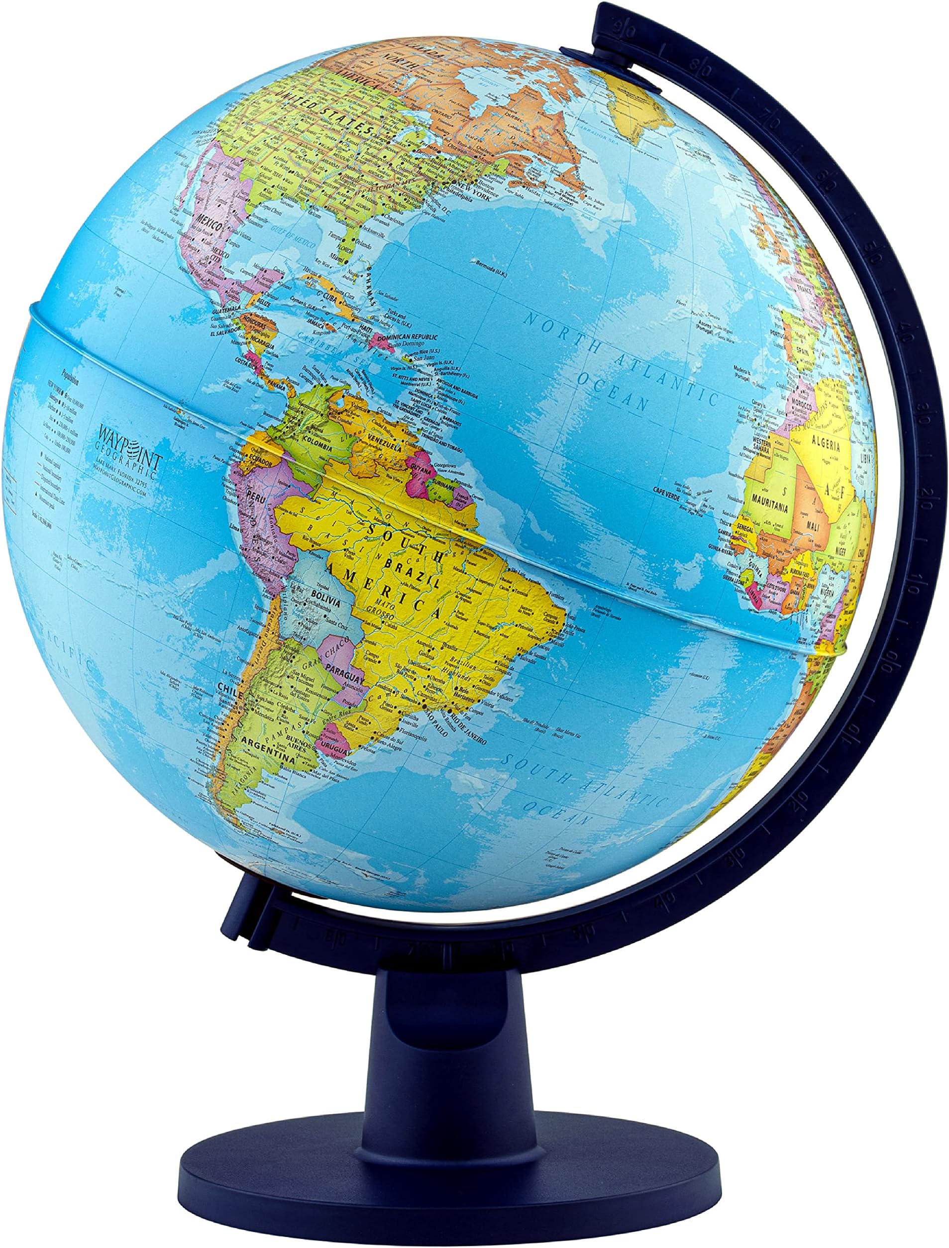 Amazon.com: Replogle 12" RTA -Ready to Assemble World Globe (30cm ...
