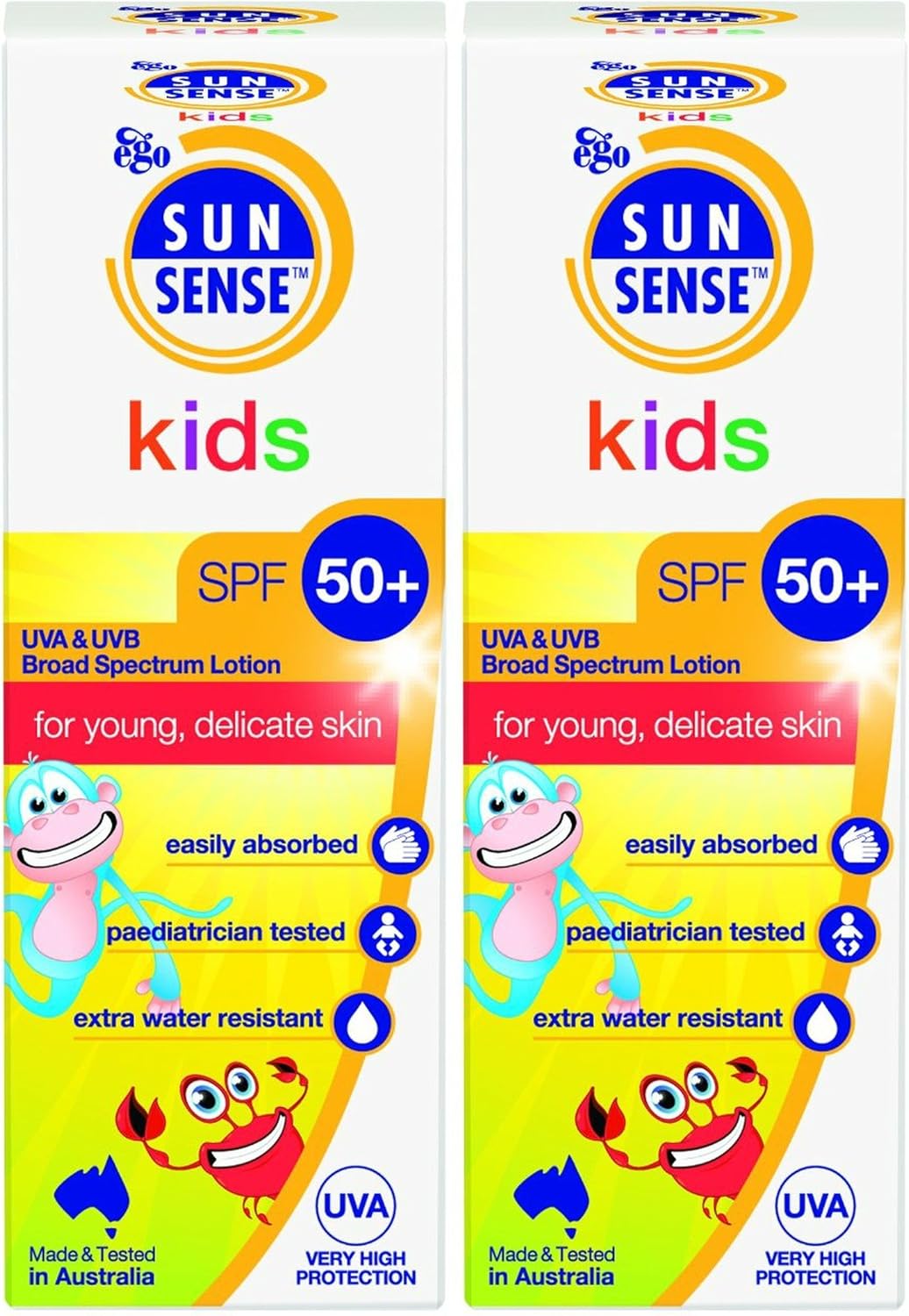 SunSense Kids Roll On with SPF50 and Sunscreen 50ml - (pack of 2 ...