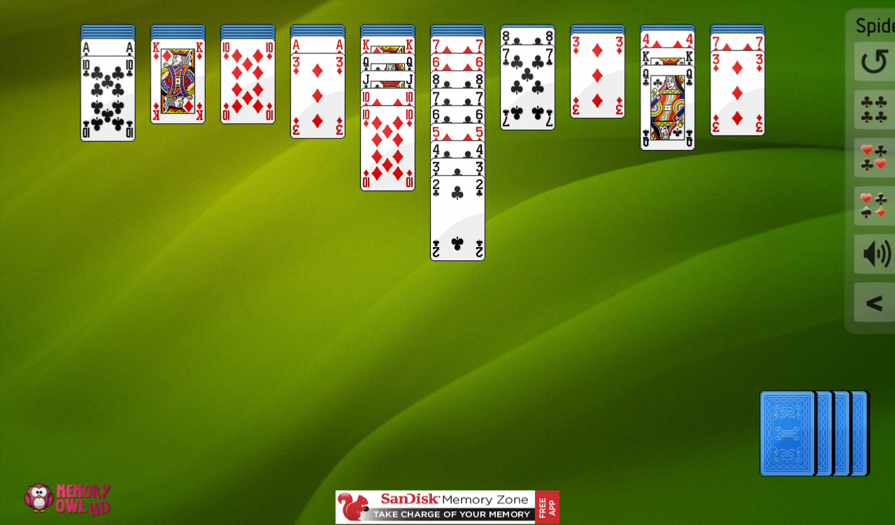 Spider Solitaire HD - App on the Amazon Appstore