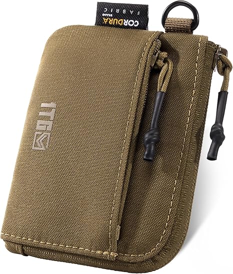 Coin Purse, 500D CORDURA Slim Minimalist Coin Purse for Men, Small Coin ...