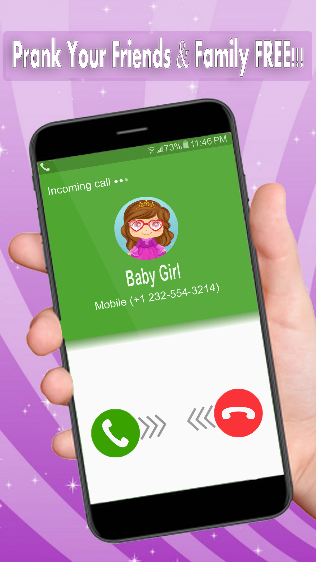 Mobile Phone Call Baby