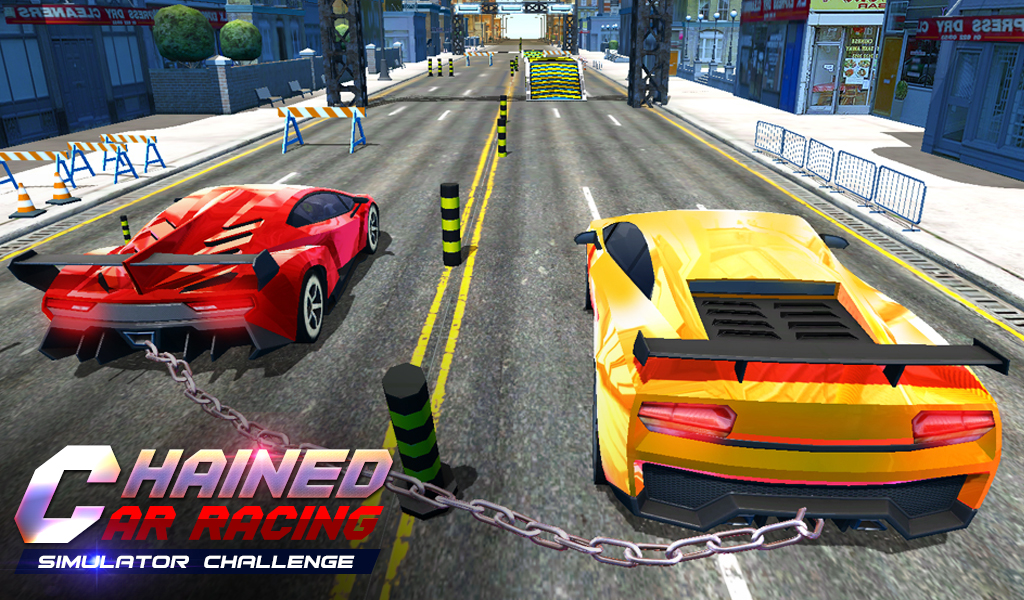 Chained Cars Racing Rivals Simulator: Impossible Ramp Stunts Chain ...