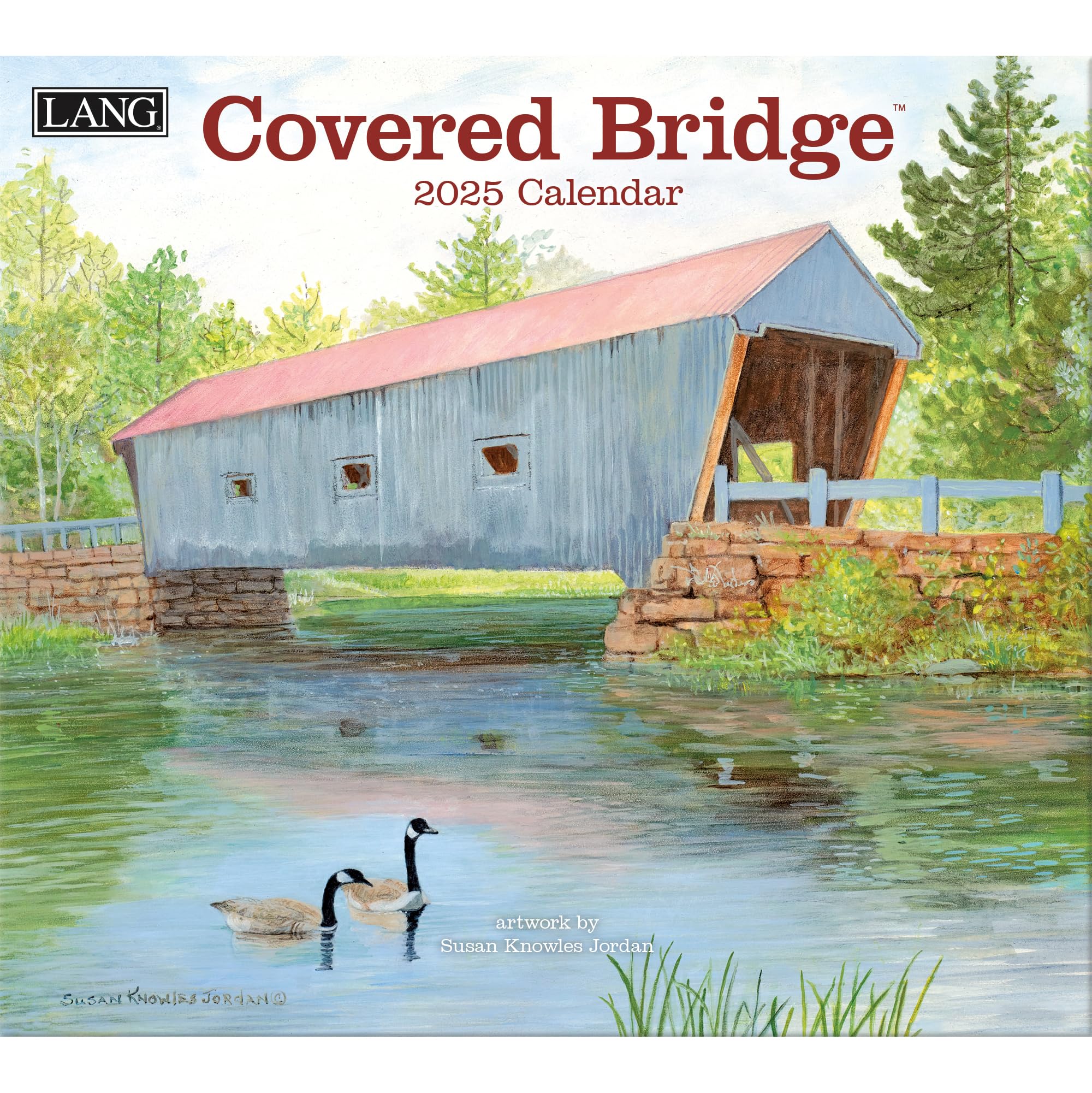 Amazon.com: LANG Covered Bridge 2025 Wall Calendar (25991001908 ...