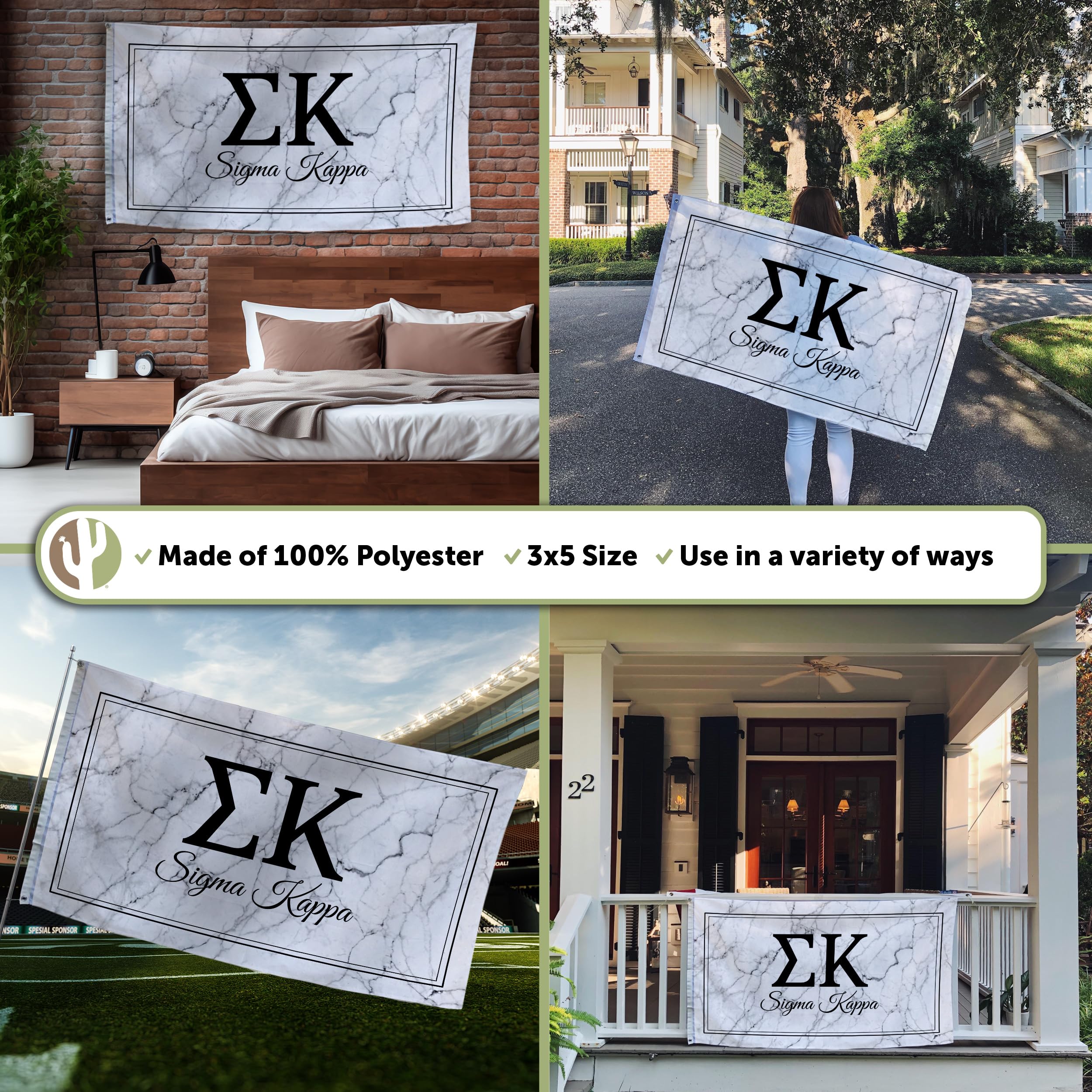 Sigma Kappa Banner Theres Truly Snow Place Like Sigma Kappa! ⛄