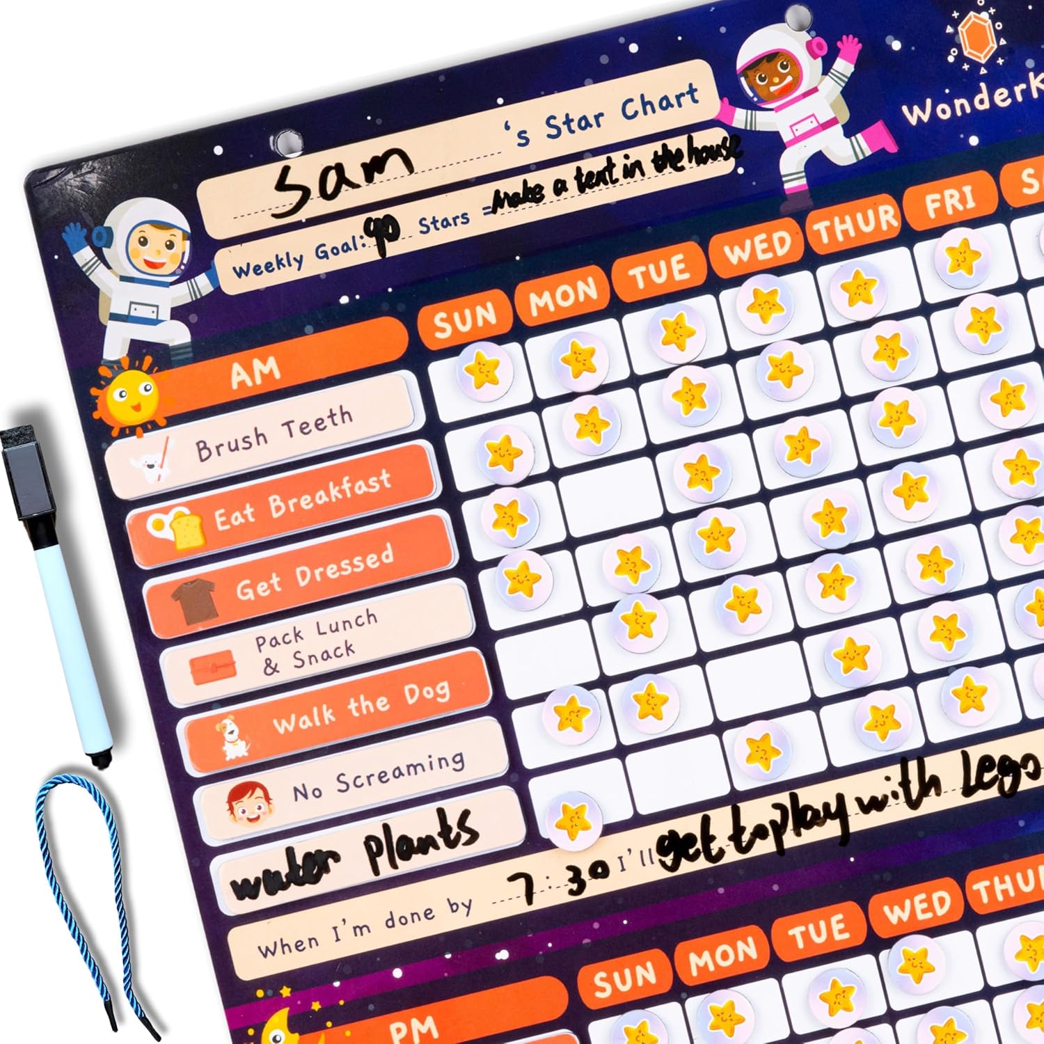 Rewards Chart for Kids Behavior – Magnetic Chore Australia | Ubuy