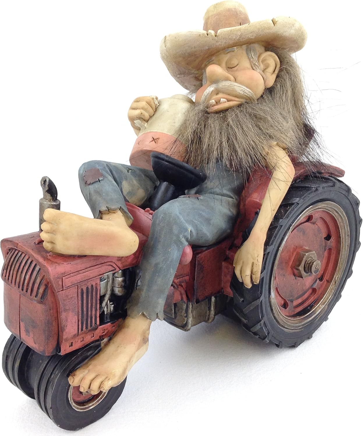 Amazon.com: Hillbilly Collection - "Hillbilly Asleep On Tractor ...