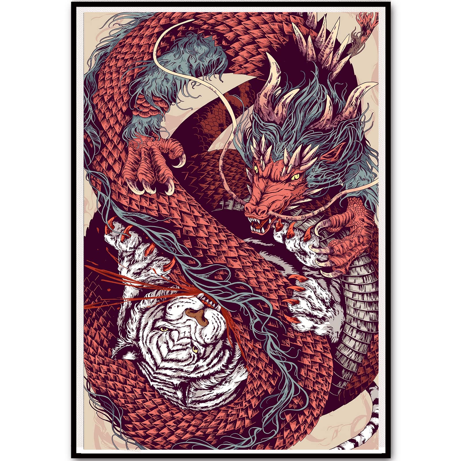 Japanese Dragon Artwork