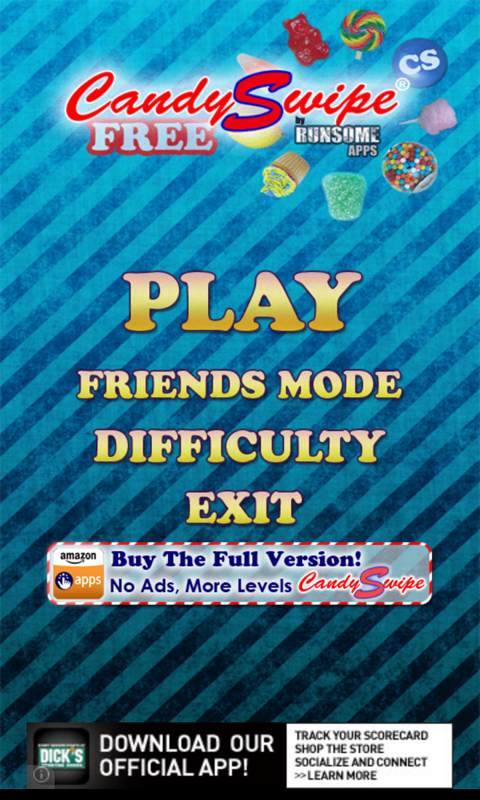 CandySwipe 2 FREE - App on Amazon Appstore