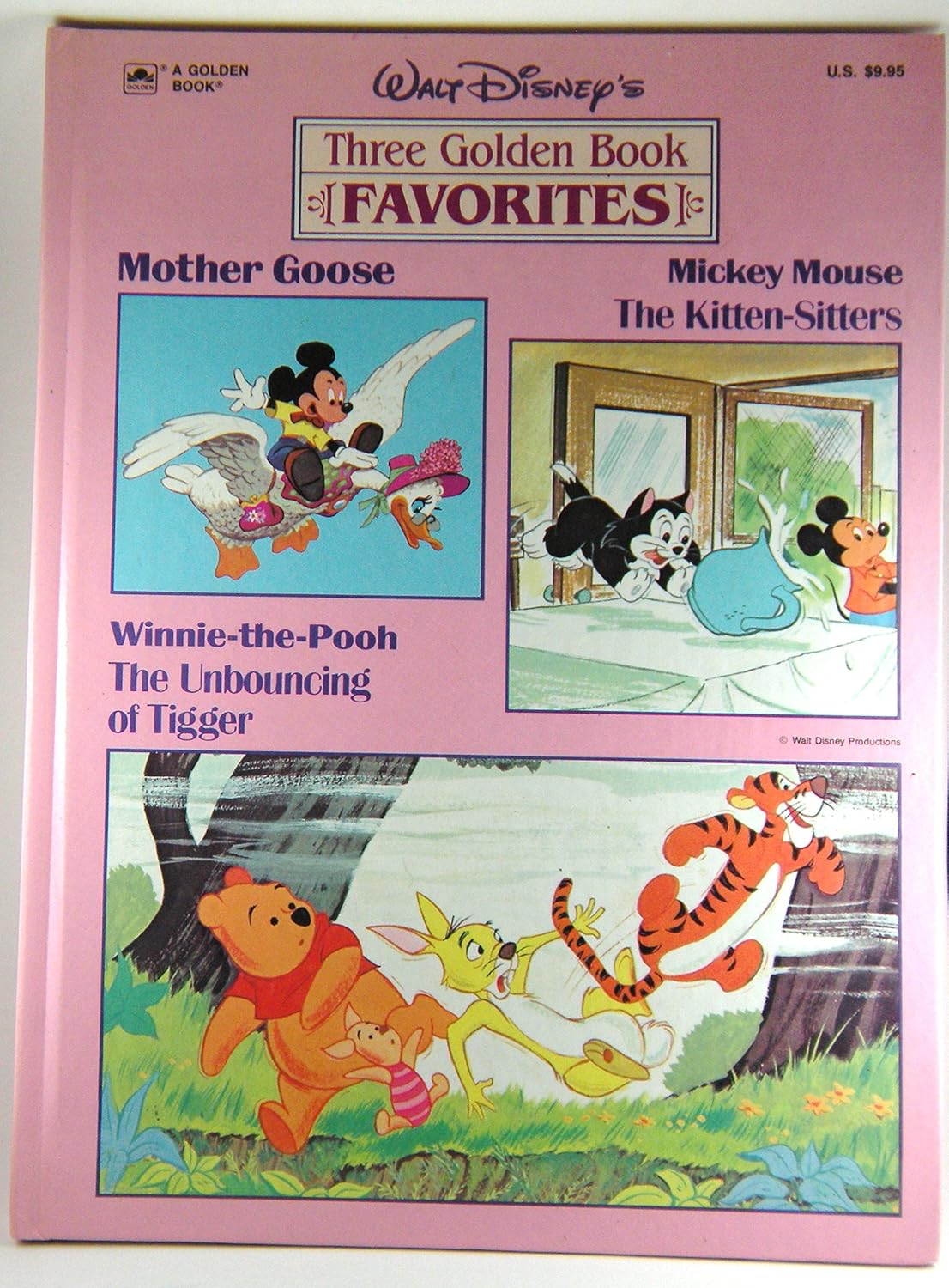 Walt Disney's Three Golden Book Favorites: Mother Goose; Mickey Mouse ...