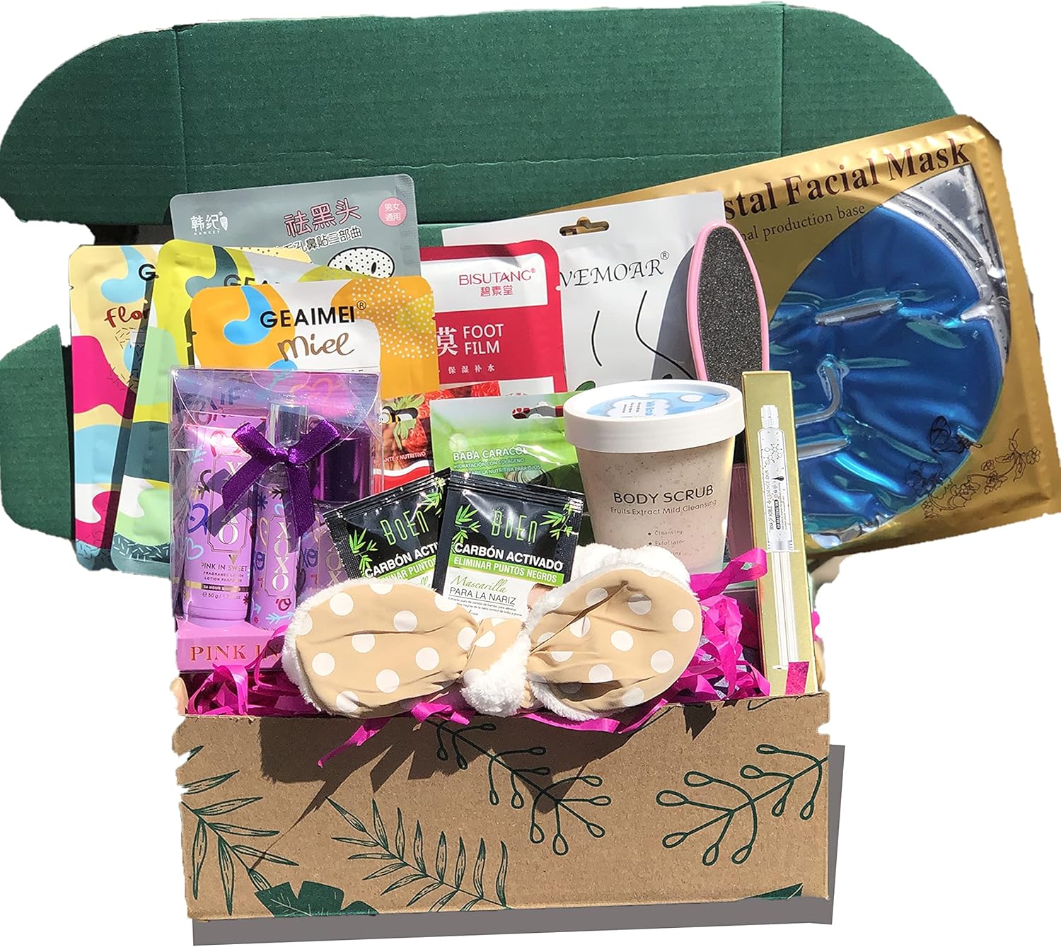 Full body Box | SkinCare Box 18 Productos de Hidratación Facial para ...