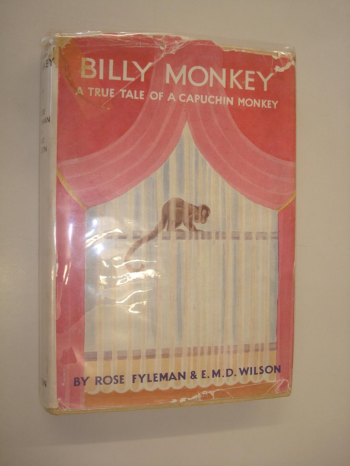 Billy Monkey A True Tale Of A Capuchin by Rose Fyleman: unknown author ...