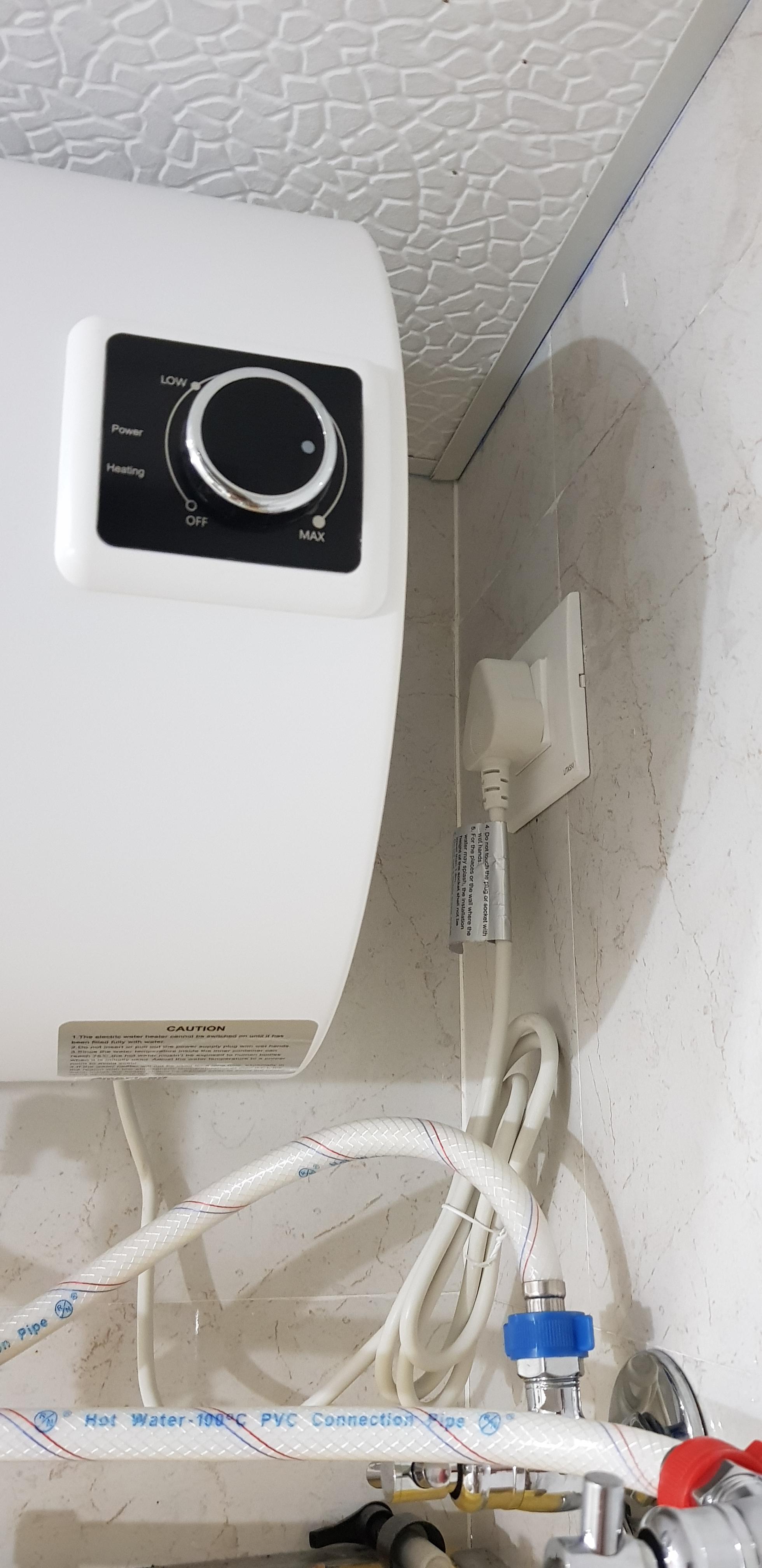 Buy AMERICAN MICRONIC-Horizontal Water Heater, 25 Litre, 8 Bar Pressure ...