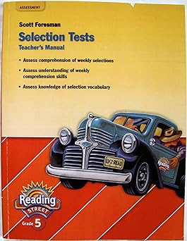 Teacher's Manual - Reading Street - Selection Tests, Grade 5.: Scott ...
