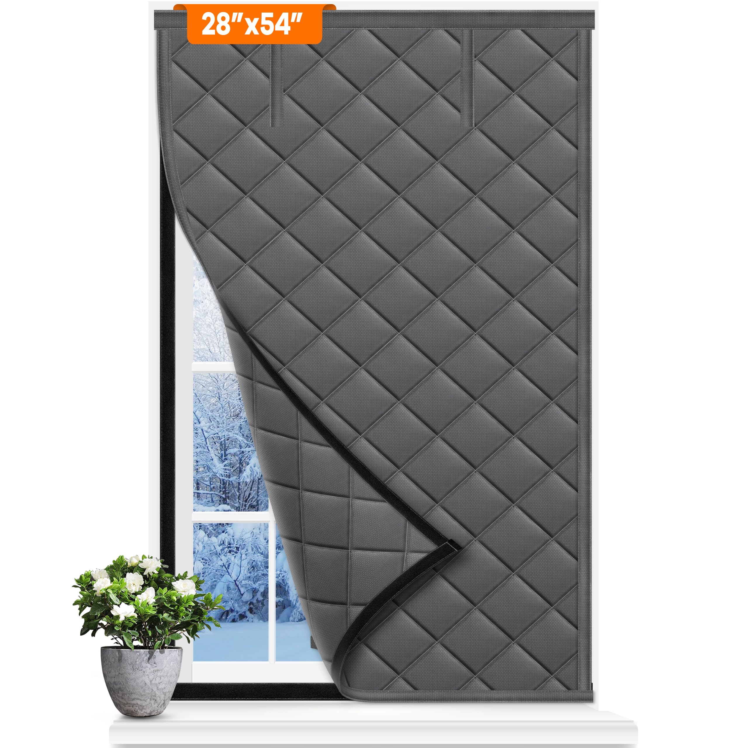 Amazon.com: ASHRUN 1 Pack Window Insulation for Winter, Durable Oxford ...