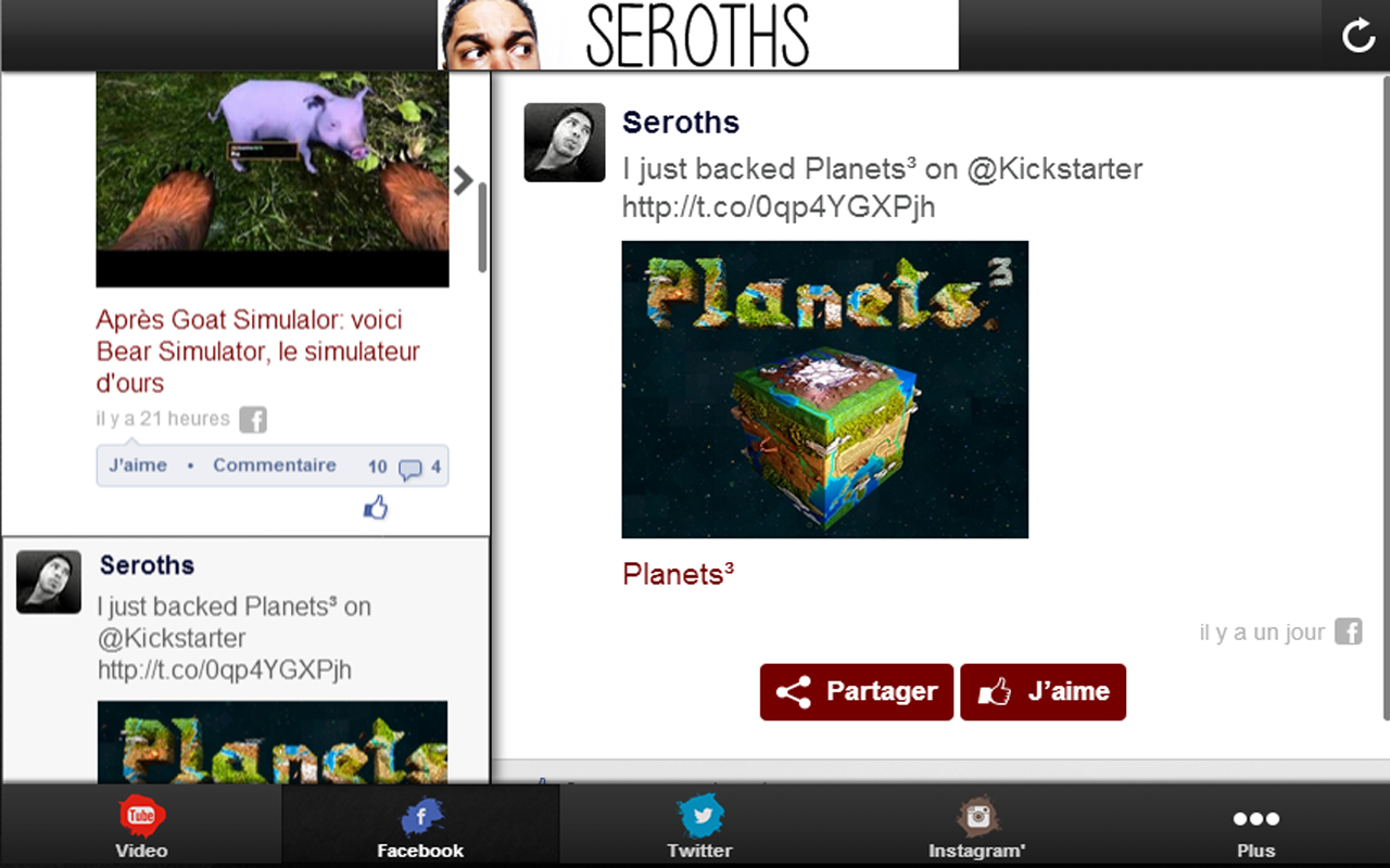 Seroths - Application sur Amazon Appstore