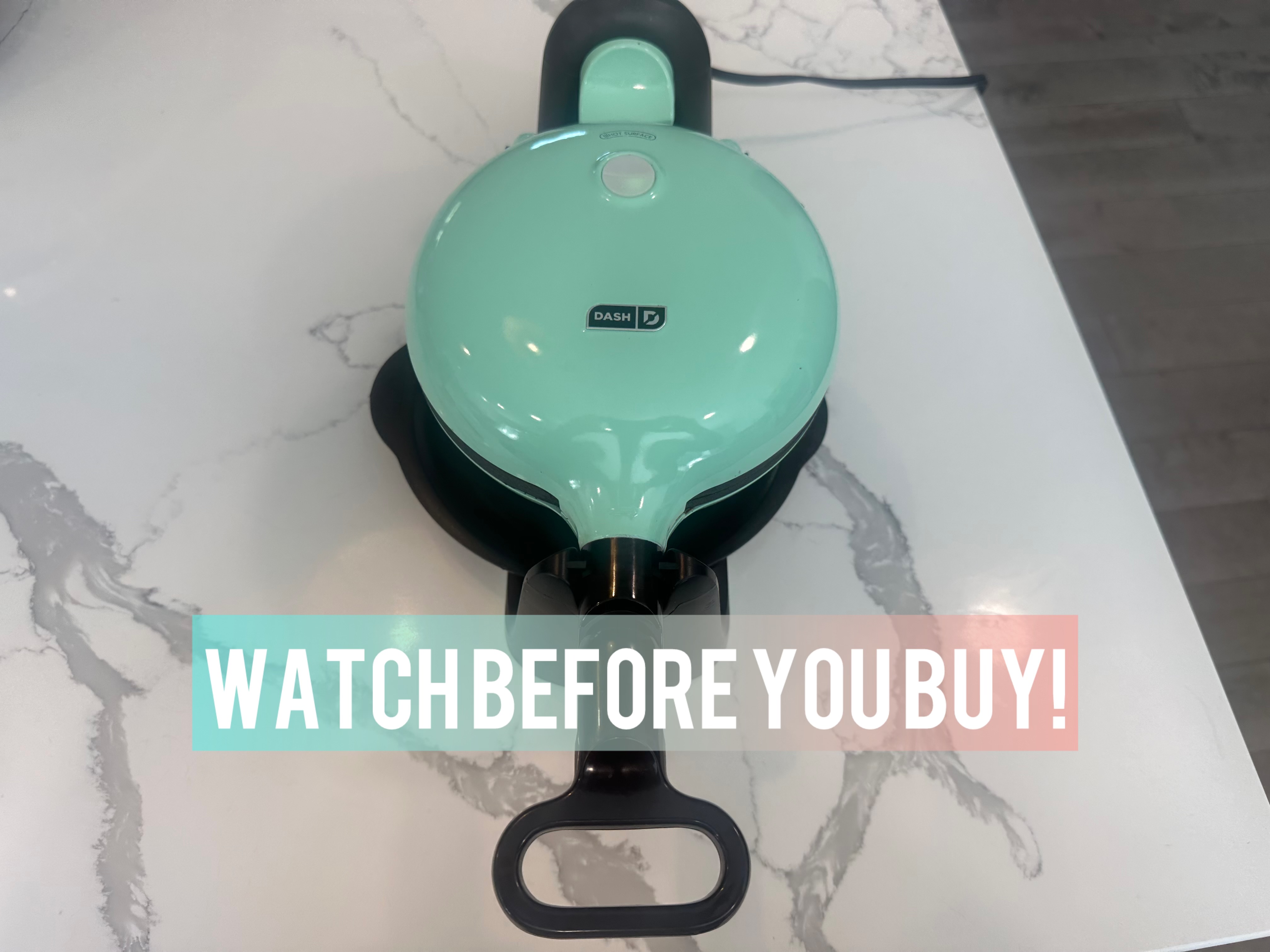 Watch Honest review of Dash Belgian Waffle Maker on Amazon Live