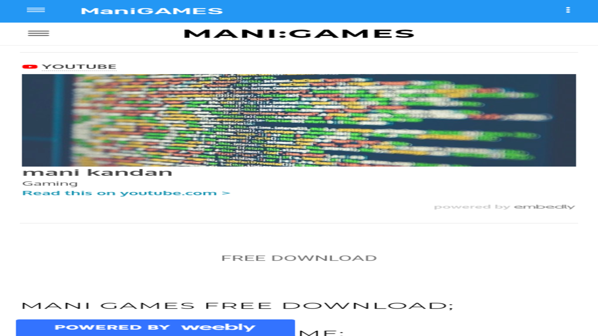 MANI:GAMES - App on Amazon Appstore