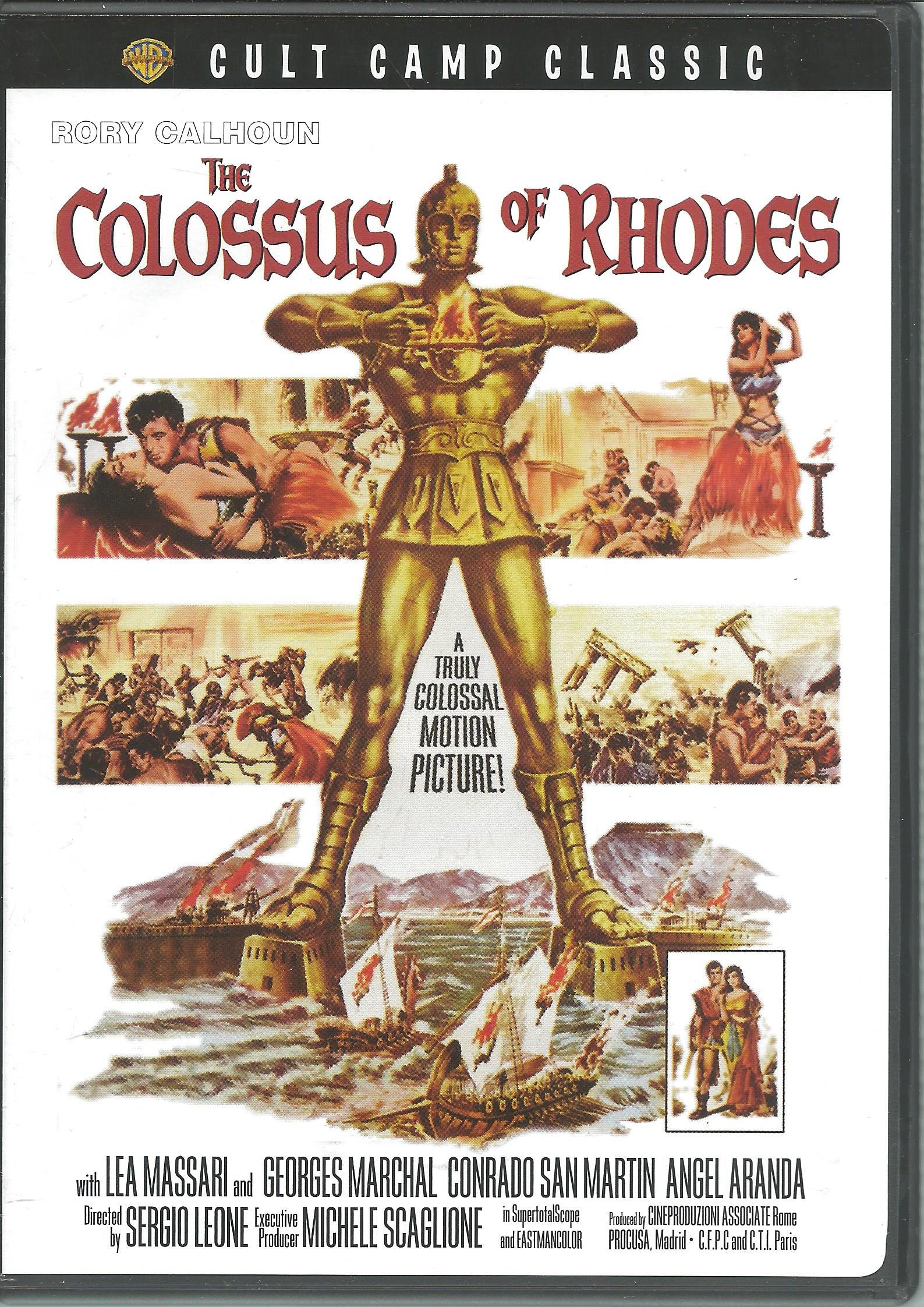 Amazon.com: The Colossus of Rhodes [DVD] : Rory Calhoun, Lea Massari ...