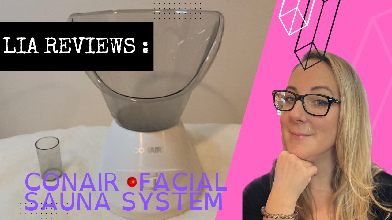 Watch Lia review the Conair Facial Sauna System on Amazon Live